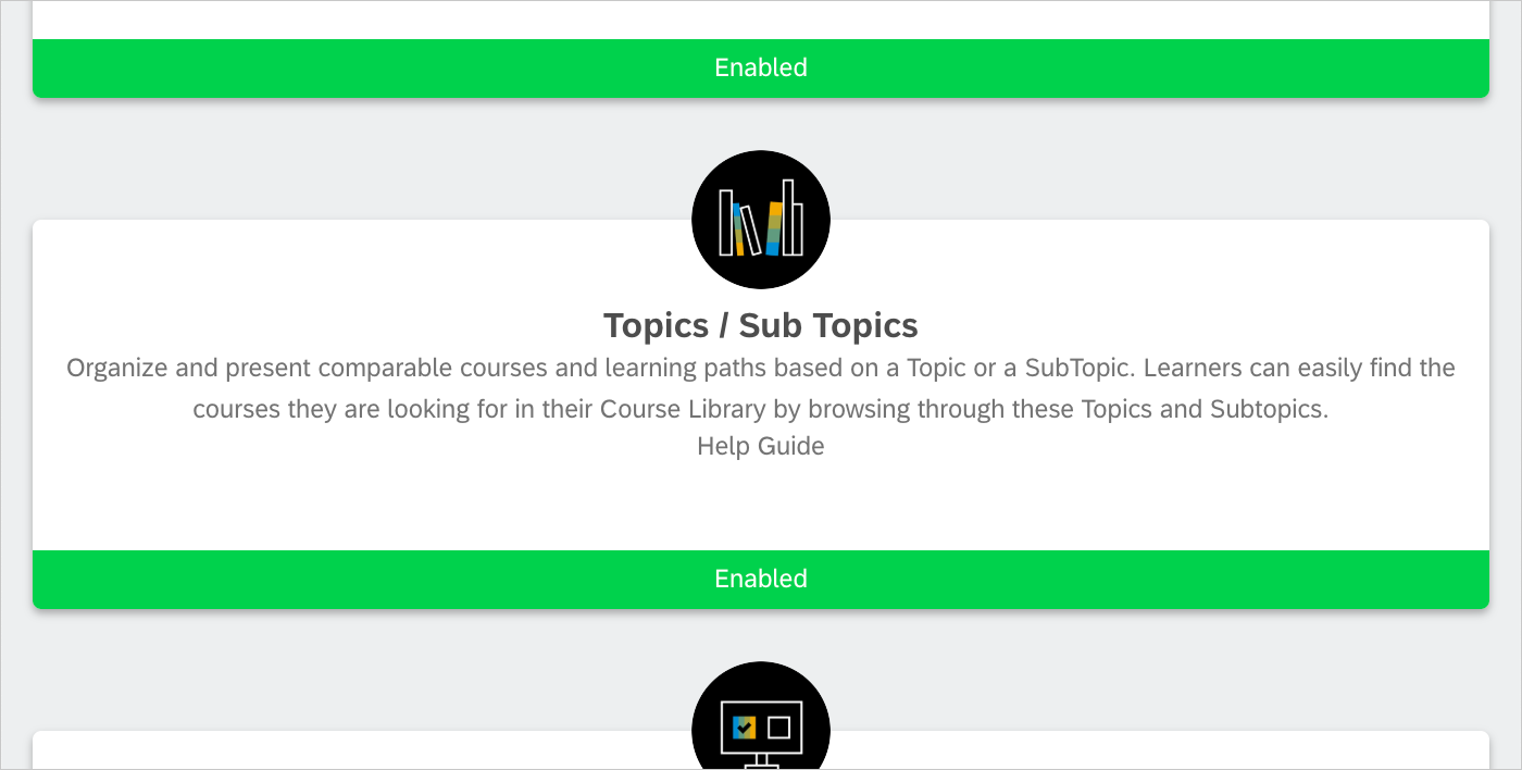 Topics and Sub Topics – Healthicity Support